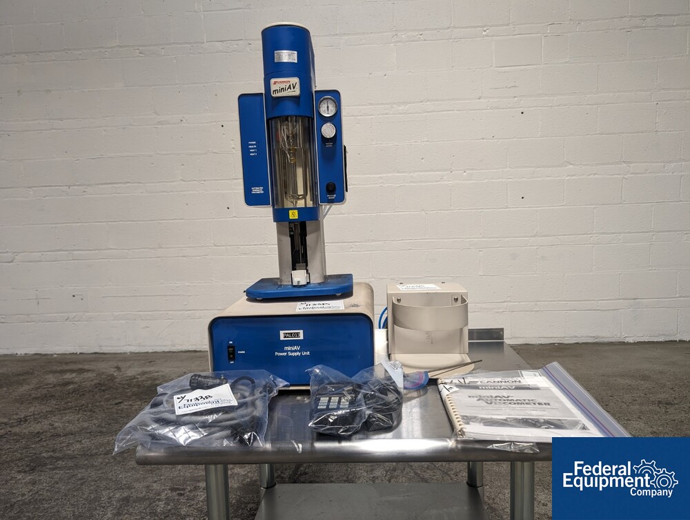Cannon Viscometer, Model MiniAV | Federal Equipment Company