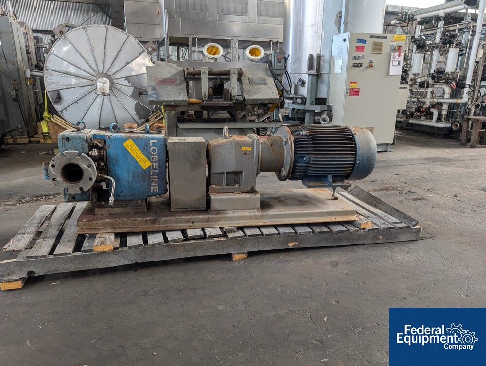 Lobeline Rotary Lobe Pump, S/S, Model AR60-4 | Federal Equipment Company