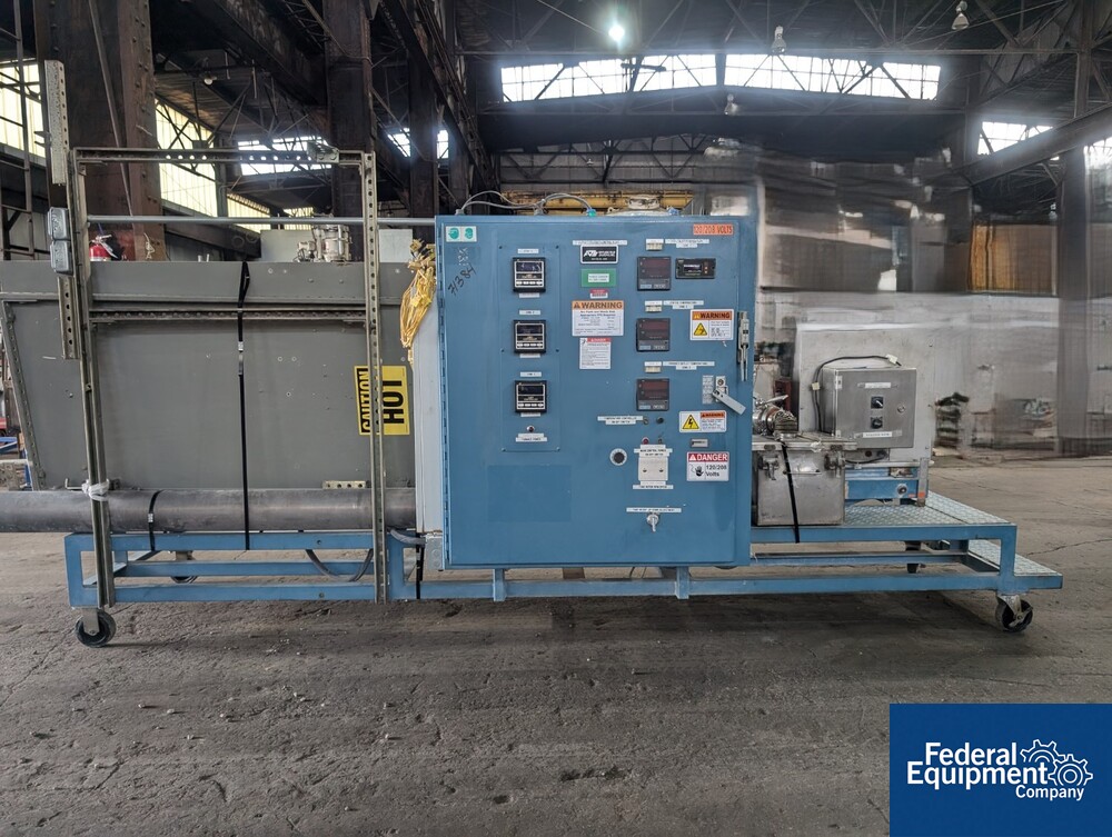 5" x 72" ATS High Temperature Rotary Calciner, 2000 F | Federal ...