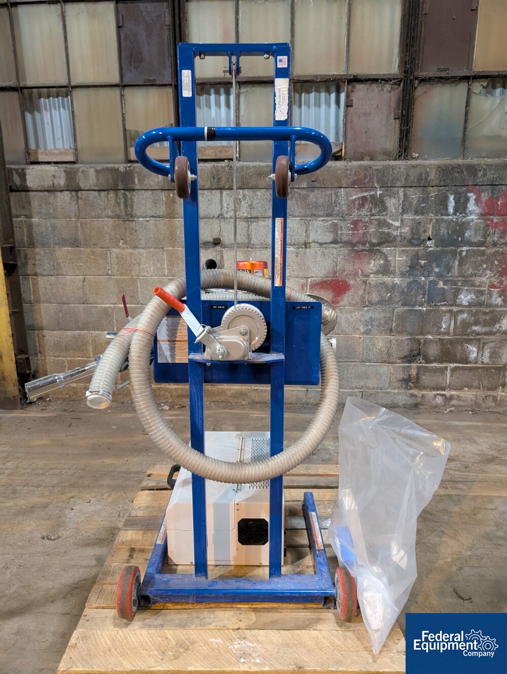 Piab vaccum load on stand | Federal Equipment Company