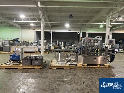 Quadrel Wrap Around Labeler, Model Rotary | Federal Equipment Company