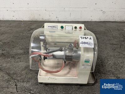 Dyno Mill Laboratory Mill, Type KDL. | Federal Equipment Company