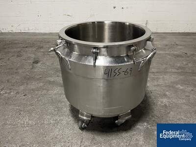 40 Gal Ross Mixer Mixing Can, S/S | Federal Equipment Company