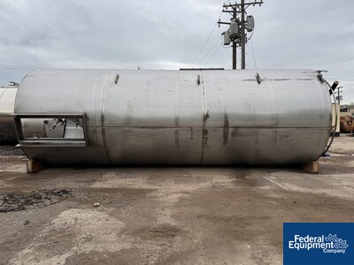 13,500 Gal Quality Tank Solutions Steel Storage Tank, 304 S/S | Federal ...