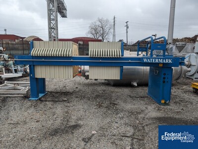 1000 MM Watermark Filter Press, 25 Cu Ft | Federal Equipment Company